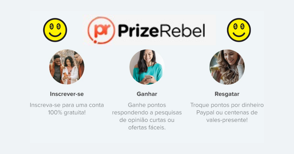 PrizeRebel é confiável! Saiba o que é, como fazer o cadastro e como ...