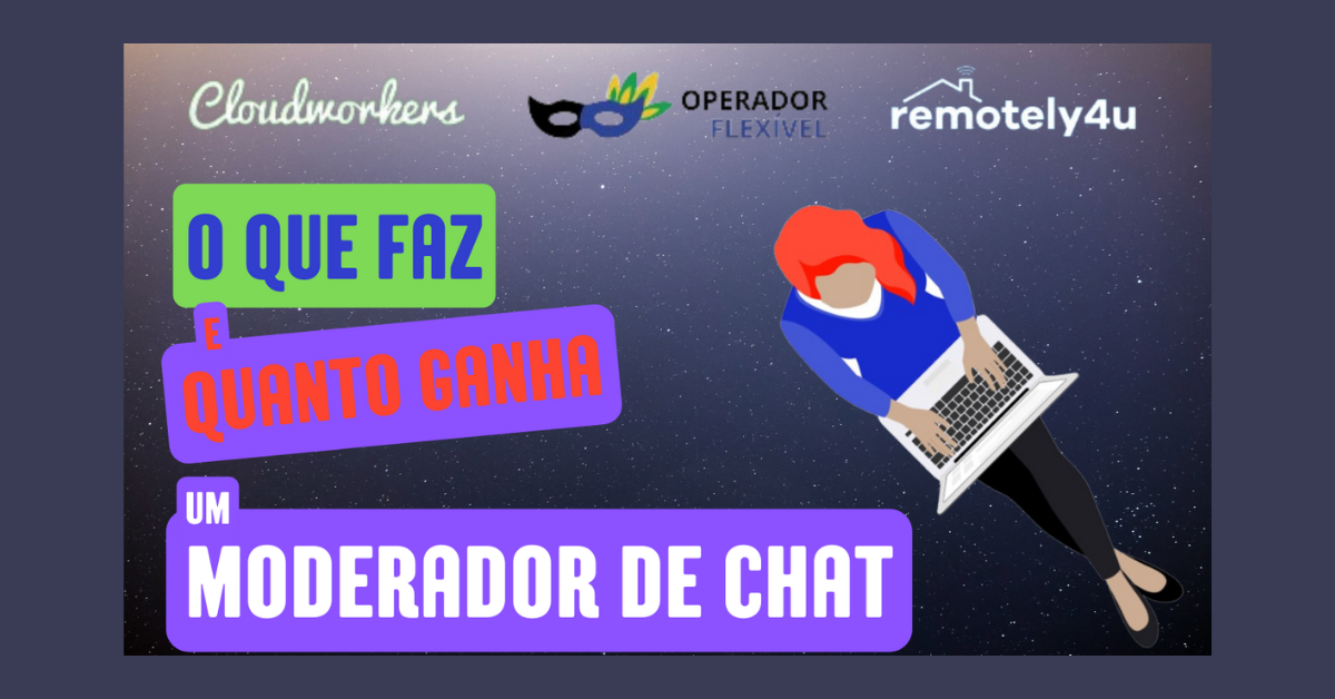 Moderador de Chat - O que é e quanto se ganha fazendo esse trabalho ...
